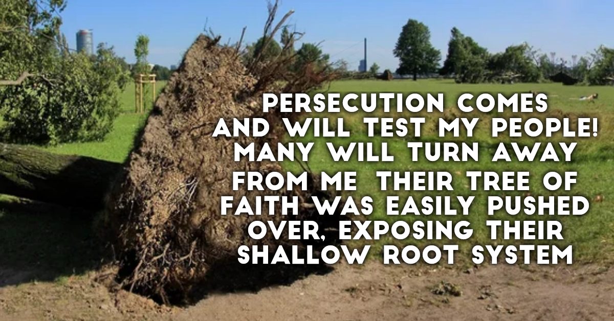 PROPHETIC WARNING: the Coming Persecution & the Wearing out of the ...